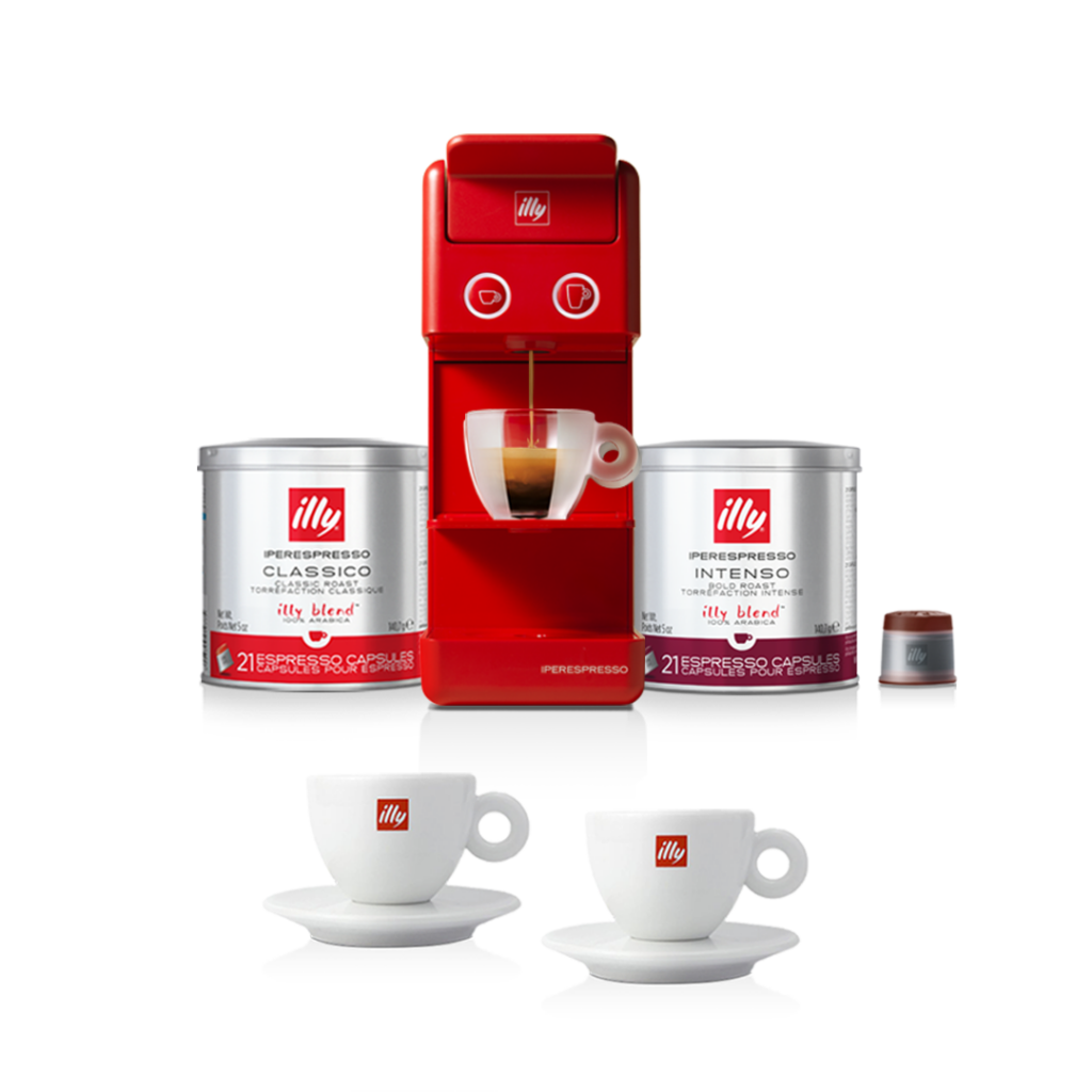 Buy illy Singapore Y3.3 Starter Pack iperEspresso Machine Red