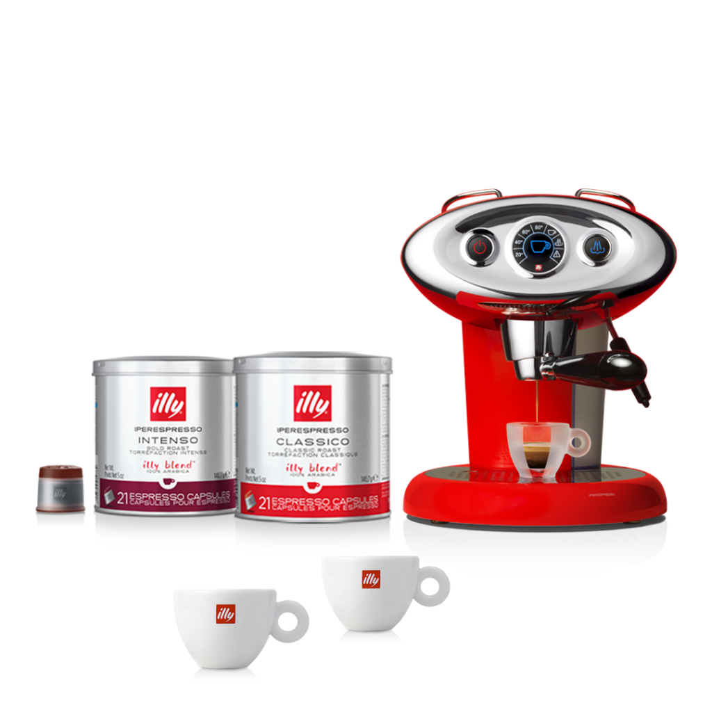 Buy illy Singapore Luxury Starter Pack X7.1 iperEspresso Machine Red