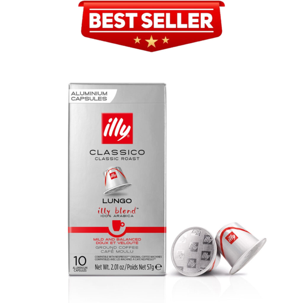Espresso Compatible Capsules – Classico Lungo Roast - illy Singapore